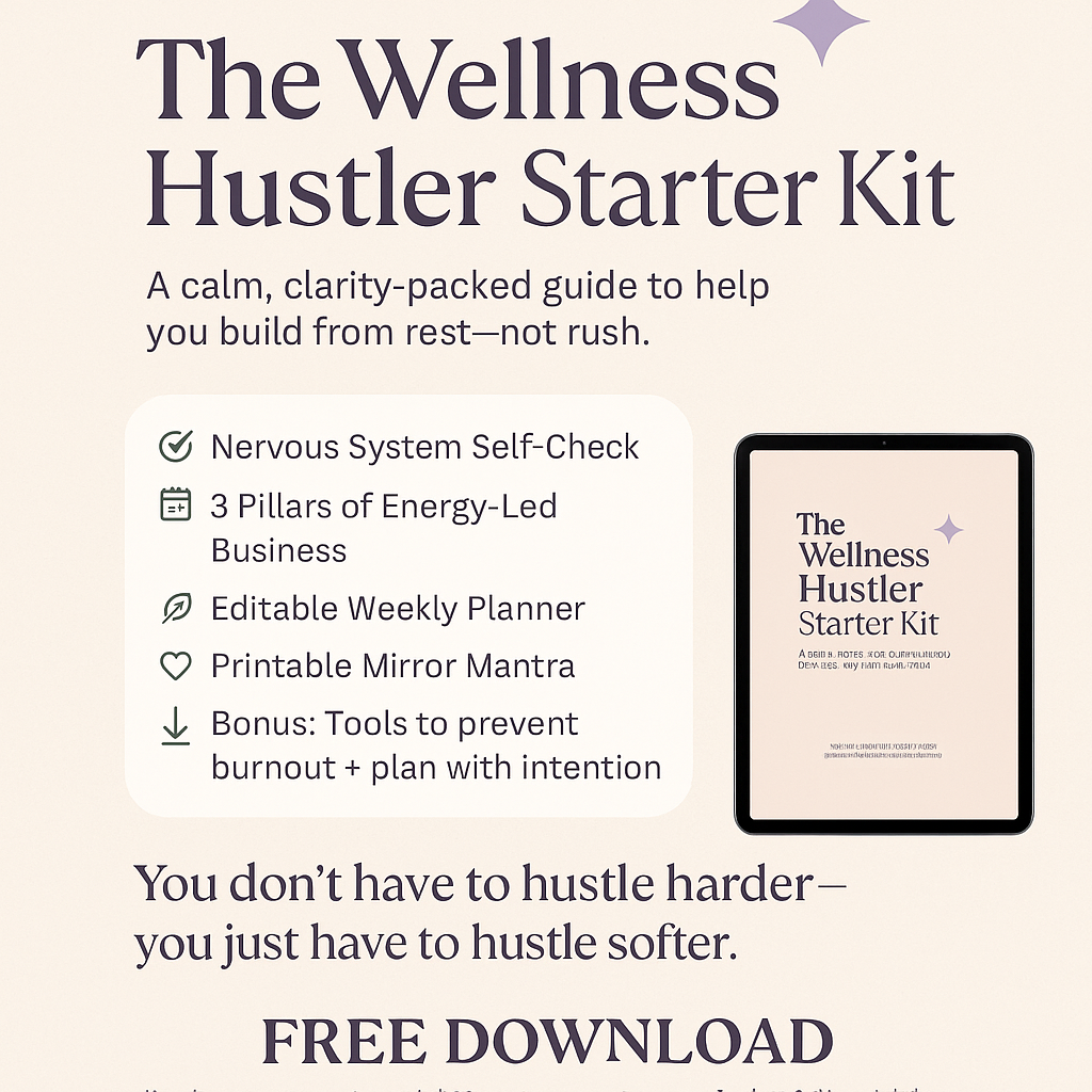 The Wellness Hustler Starter Kit (Digital Download) – M1GS